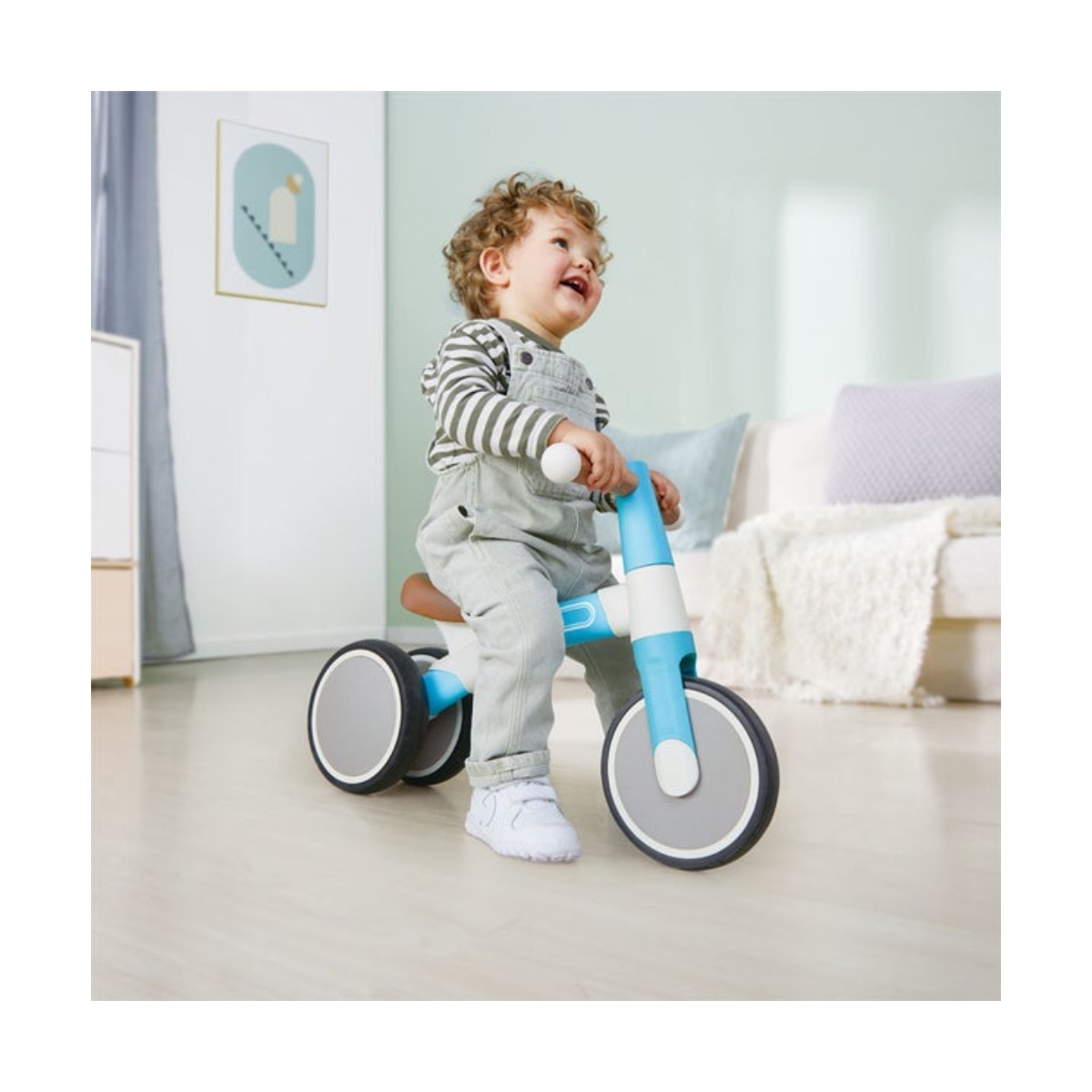 Hape First Ride Balance Bike-Vespa Blue