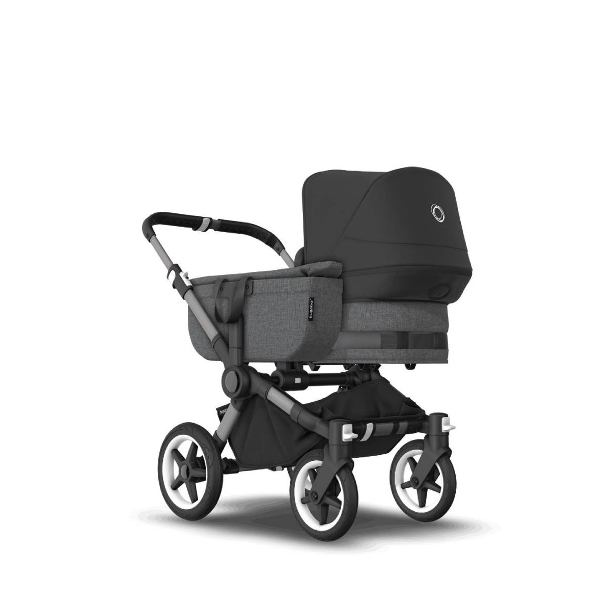 Bugaboo Donkey 5 Mono Styled By You Pushchair-Graphite/Grey Melange ...