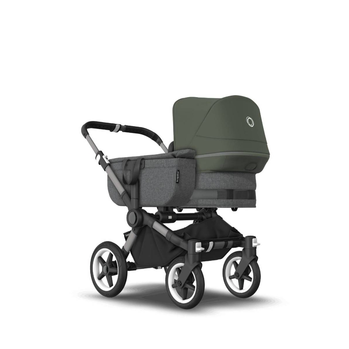 Bugaboo Donkey 5 Mono Styled By You Pushchair-Graphite/Grey Melange ...
