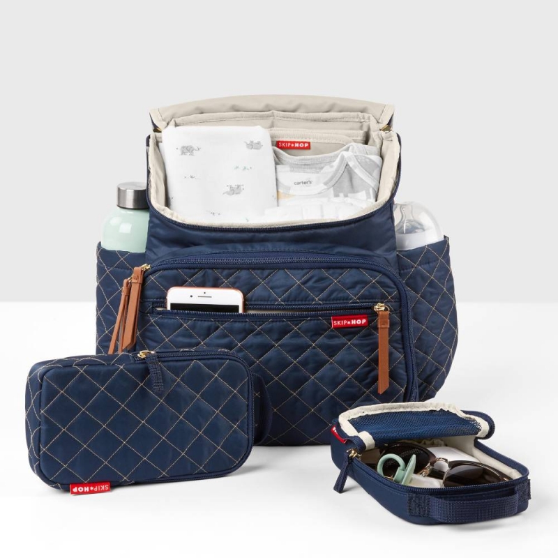 Skip Hop Forma Changing Backpack-Navy