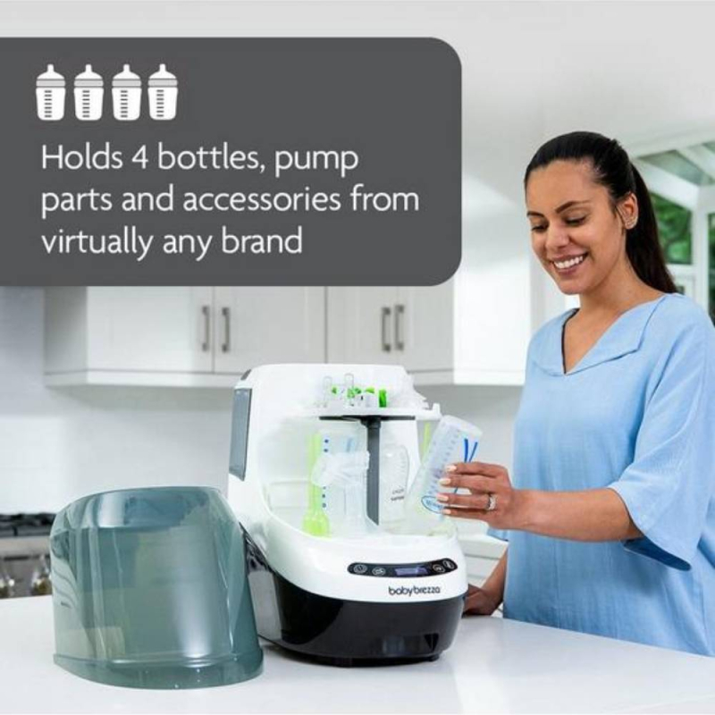 Baby Brezza Bottle Washer Pro & Advanced Bottle Maker Bundle - Black ...