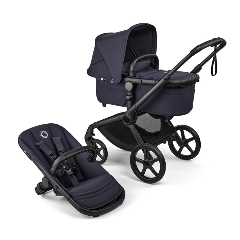 Bugaboo Fox 5 Renew Essential Bundle - Black / Indigo Blue